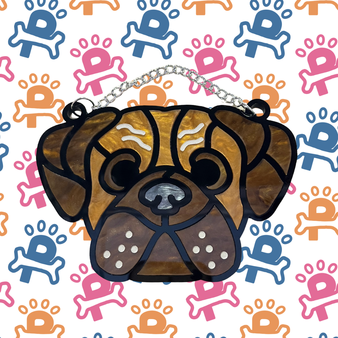 Boxer Wall Hanging | Pet Artwork | Pet Ornament – Pup Snack Pack
