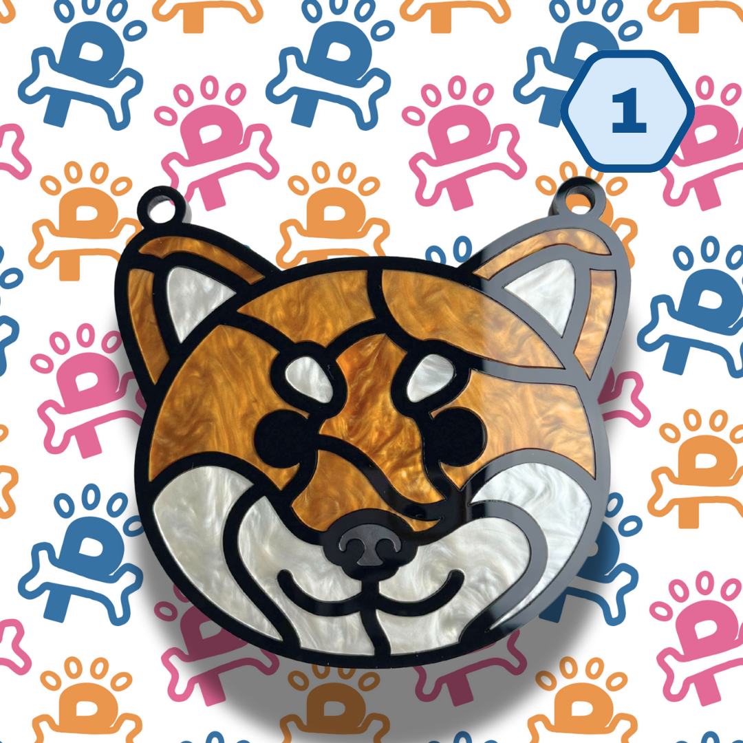 Shiba Wall Hanging | Pet Artwork | Pet Ornament – Pup Snack Pack